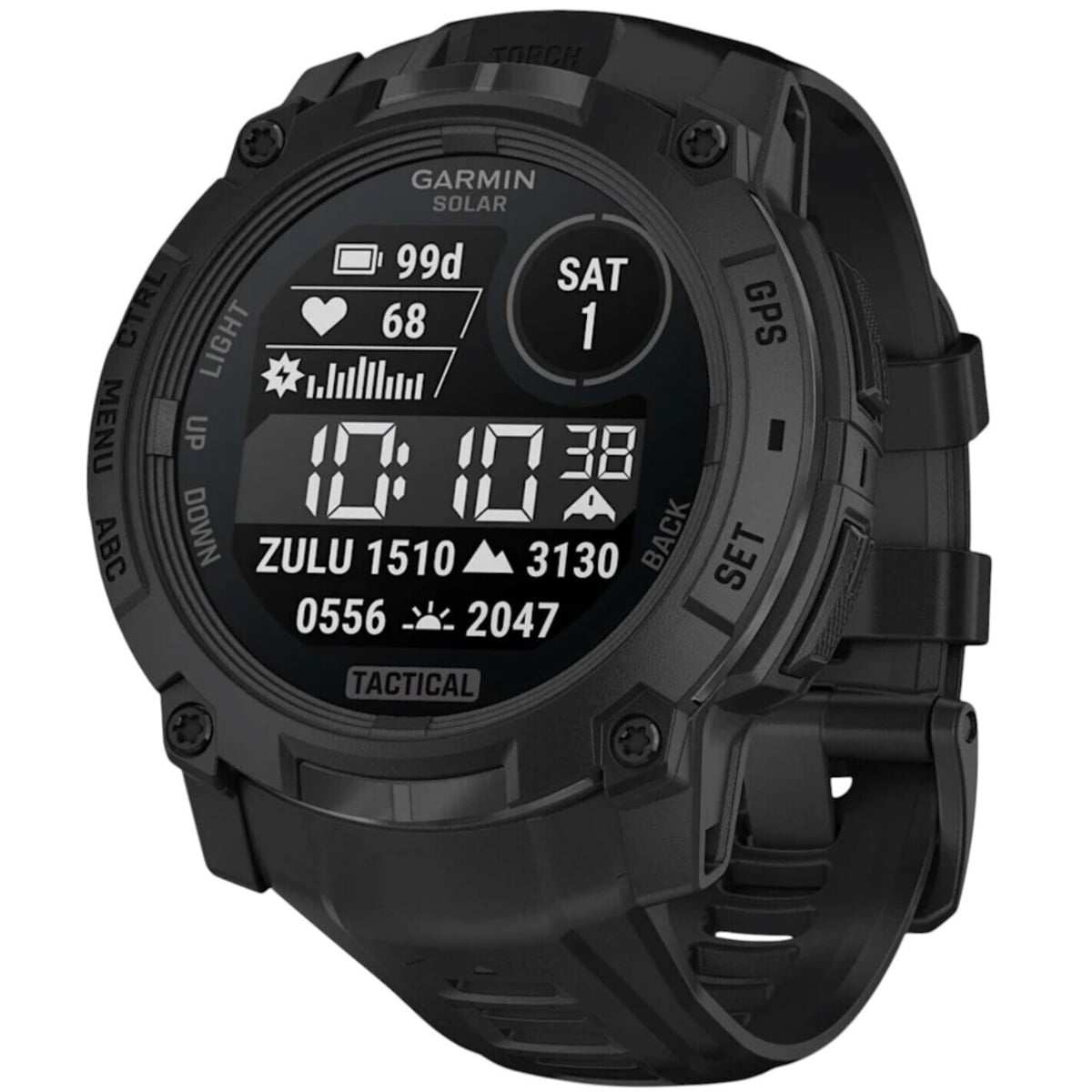 Ceas Garmin Instinct 3 - 50 mm, Solar, Tactical Edition