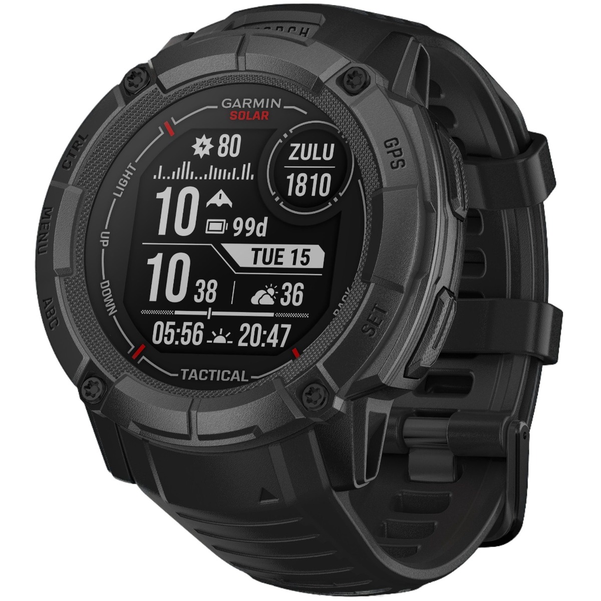 Ceas Garmin Instinct 2X Solar Tactical Black