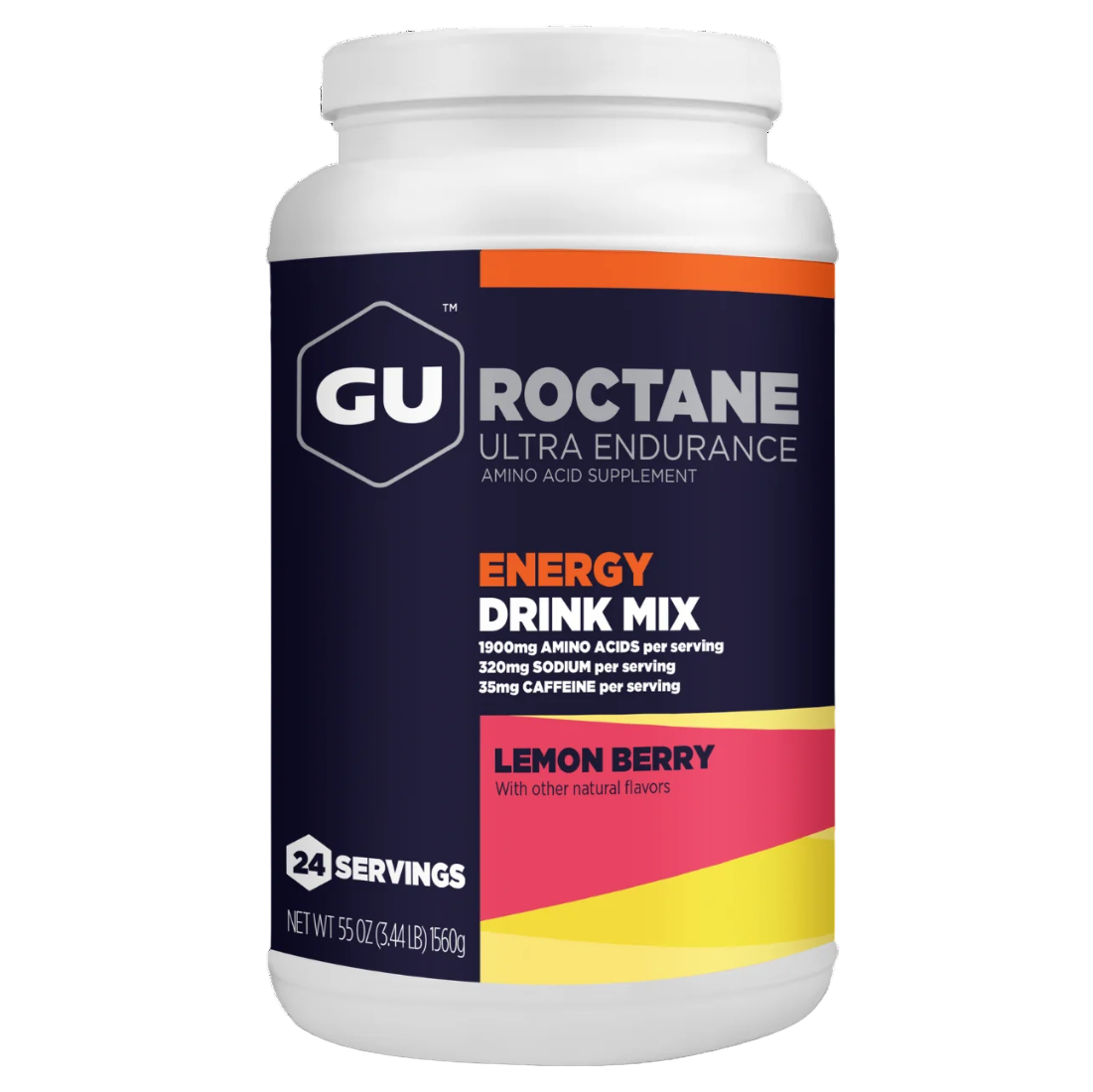 Bautura energizanta GU Energy Drink Mix Aroma Lamaie/Fructe de padure ...
